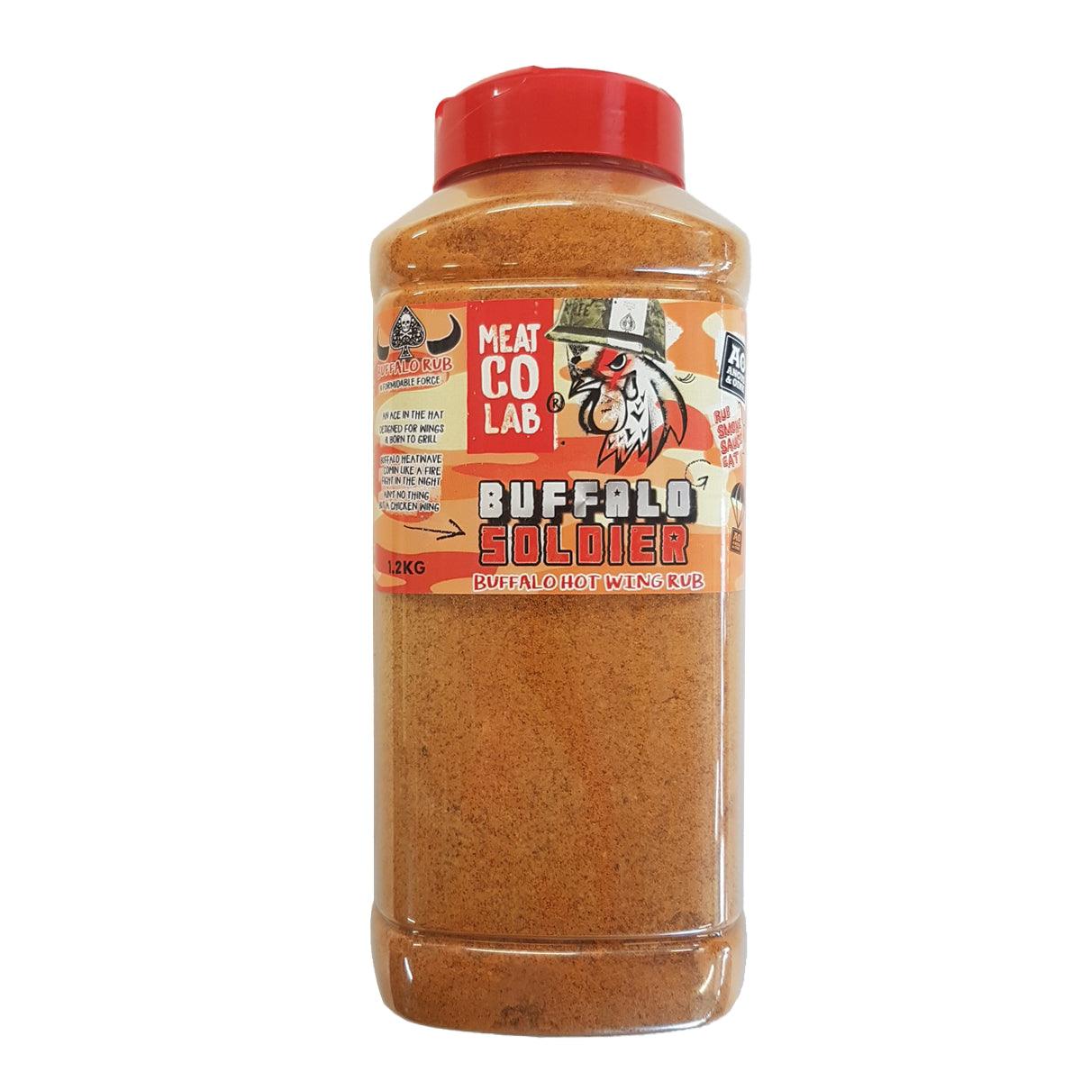 1.2kg Buffalo Soldier Hot Wing Rub | BBQ Land