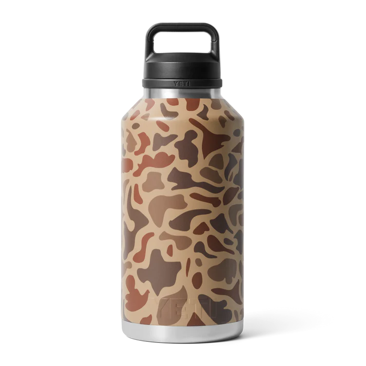 Wetlands Camo Yeti Rambler 64oz (1.9L) Bottle with Chug Cap | BBQ Land