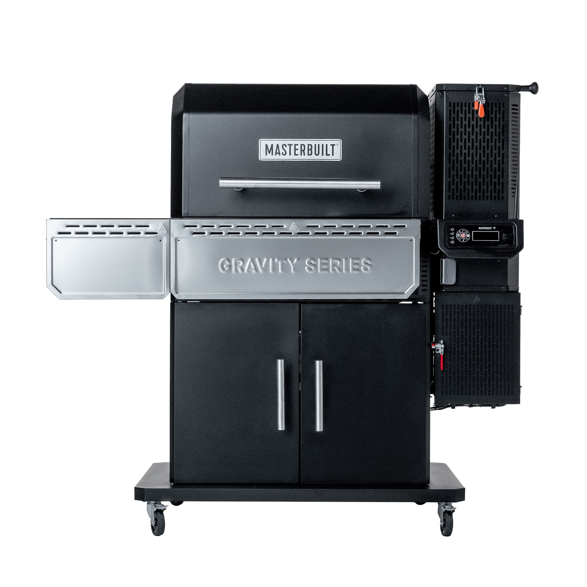 Masterbuilt 1150 Gravity Fed Charcoal BBQ Grill and Smoker with PIZZA ...