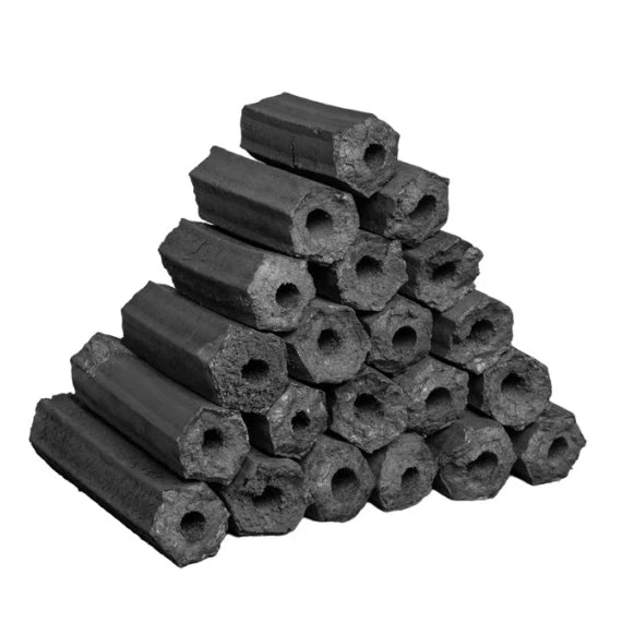 5kg Hot Brix Restaurant Grade Hexagonal Charcoal Briquettes | BBQ Land