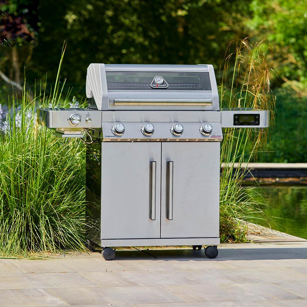 Grillstream Gourmet 4 Burner Hybrid Smart Gas BBQ | BBQ Land