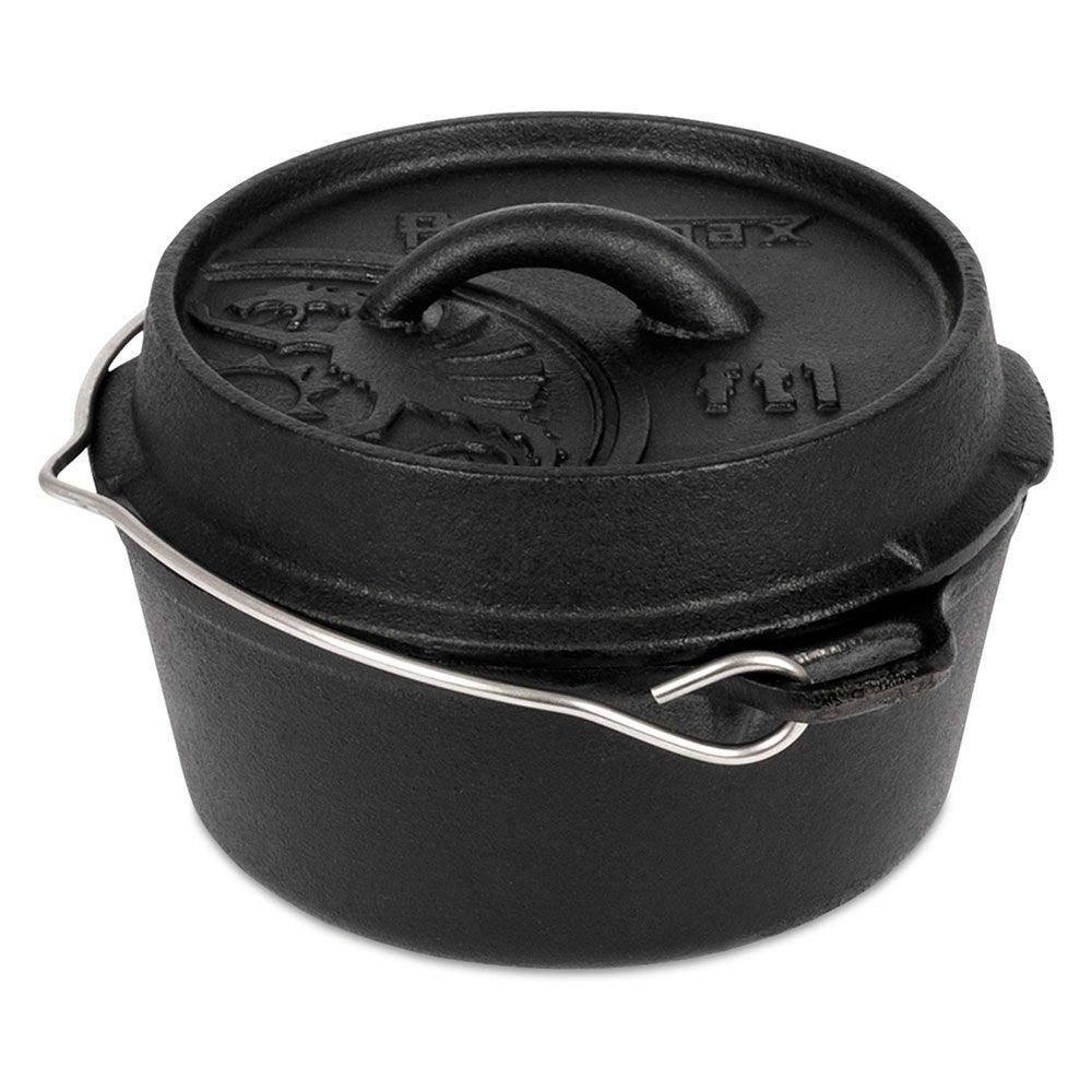 Petromax 0.93L Cast Iron Dutch Oven FT1-T | BBQ Land