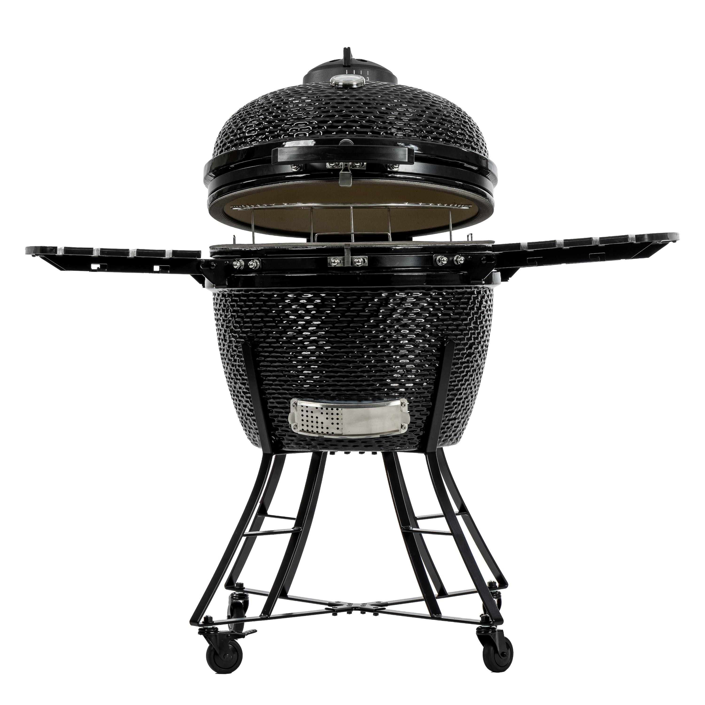 Pit Boss K24 24" (60cm) Black Ceramic Kamado BBQ with Cover | BBQ Land