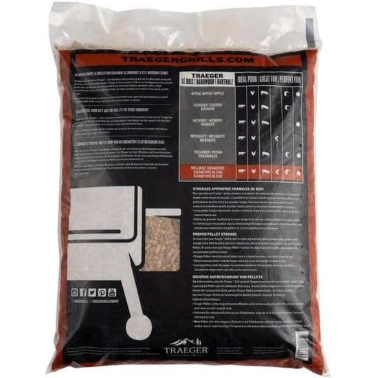 Traeger FSC Signature Blend Wood Pellets 9kg | BBQ Land
