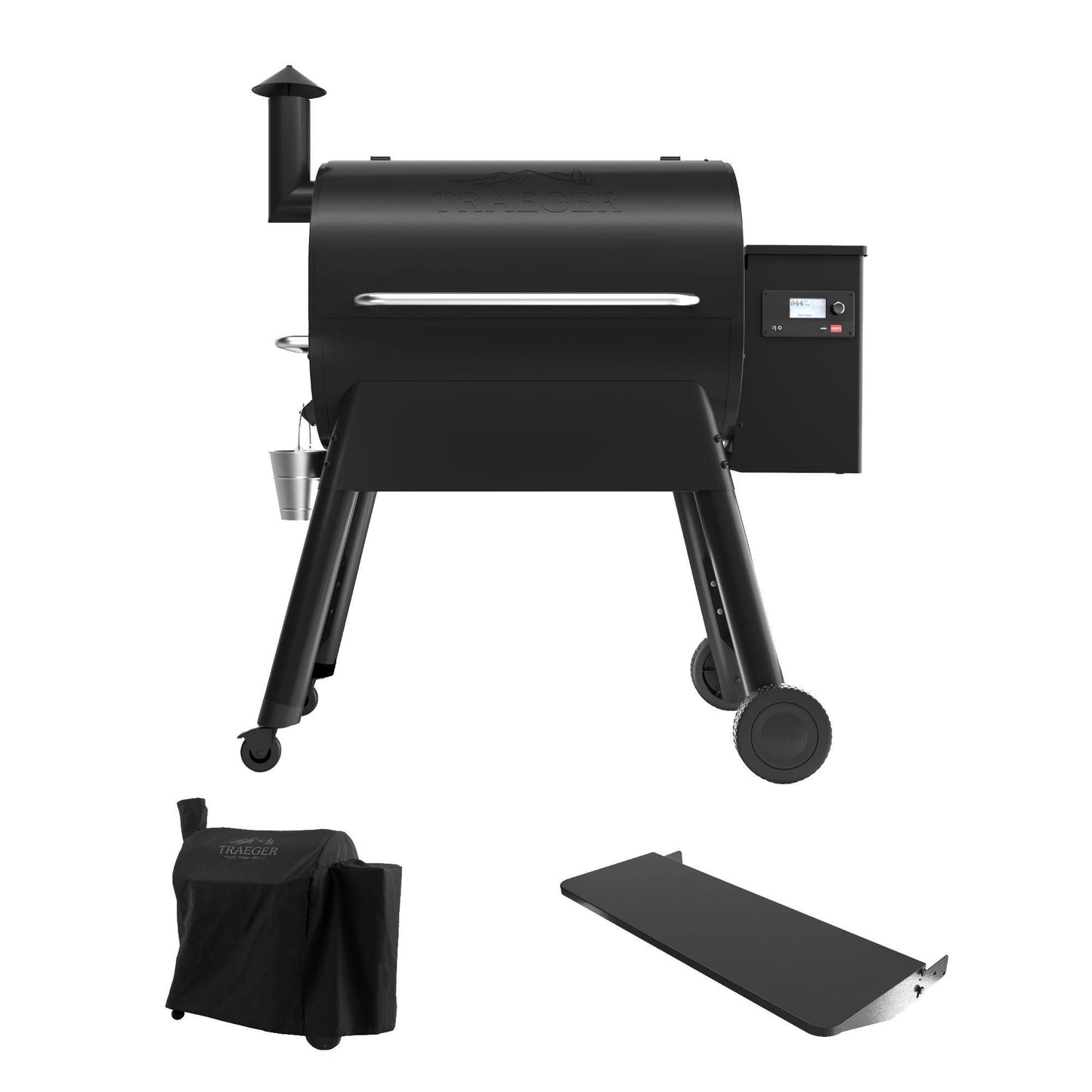 Traeger Pro 780 Pellet BBQ Grill with Cover and Front Shelf | BBQ Land