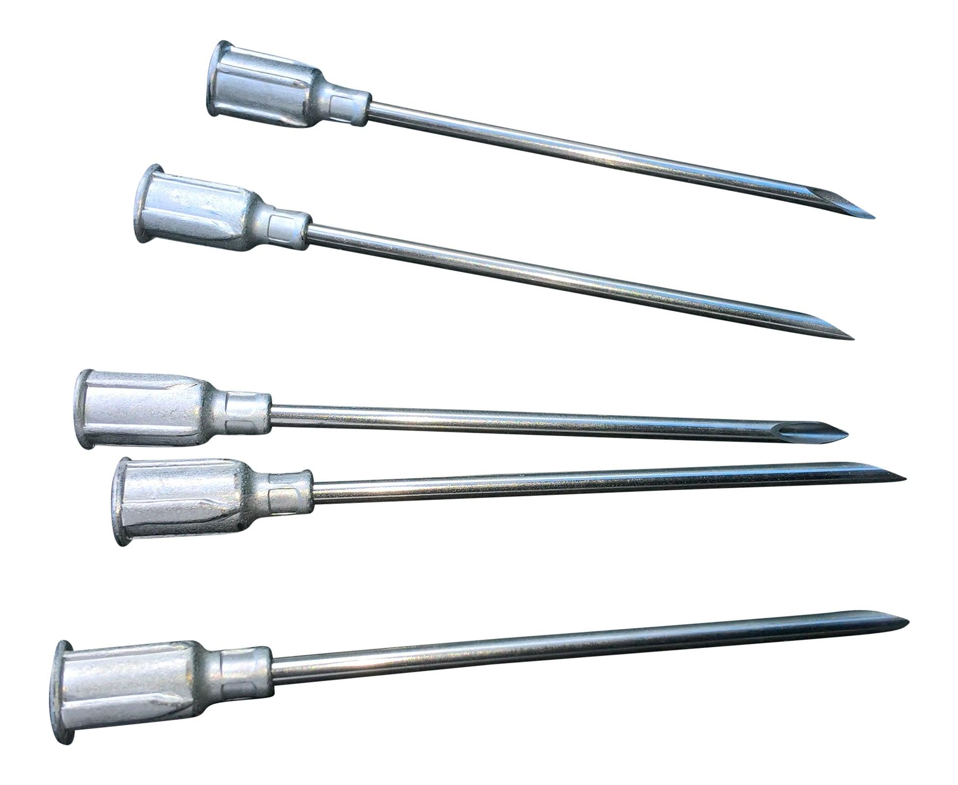 5 x 2-inch 14G Tip-Outlet Meat Injection Needles | BBQ Land