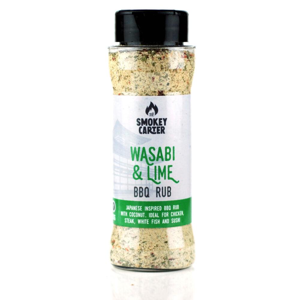 Smokey Carter Wasabi & Lime BBQ Rub 100g | BBQ Land