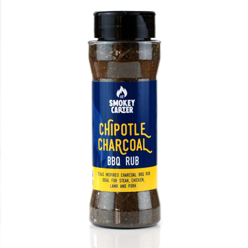 The Smokey Carter Chipotle Charcoal BBQ Spice Rub 100g | BBQ Land